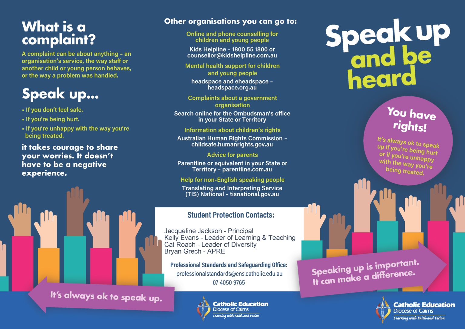 Safeguarding Children | St Michael's School Gordonvale